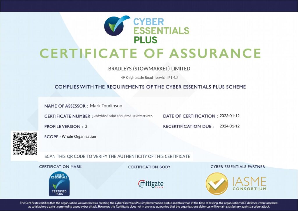 ISO9001 Certified Metal & Powder Coating | Bradleys Metal Finishers
